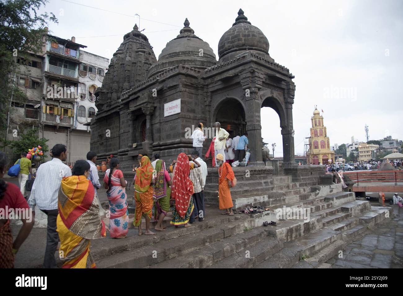 Neelkantheshwar temple on godavari ghat, Nasik, maharashtra, india ...