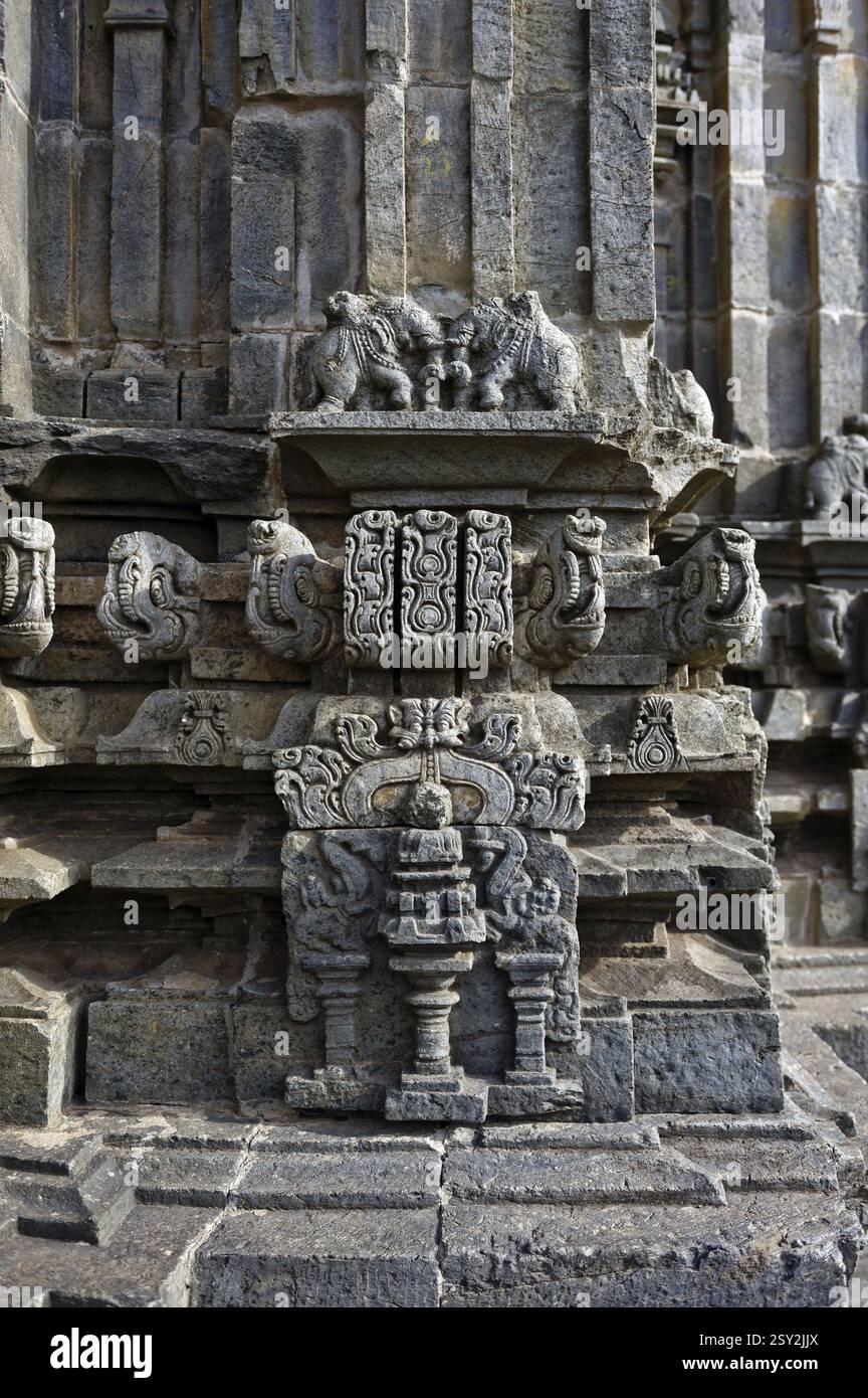 Dodda basappa shiva temple, gadag, Karnataka, india, asia Stock Photo ...