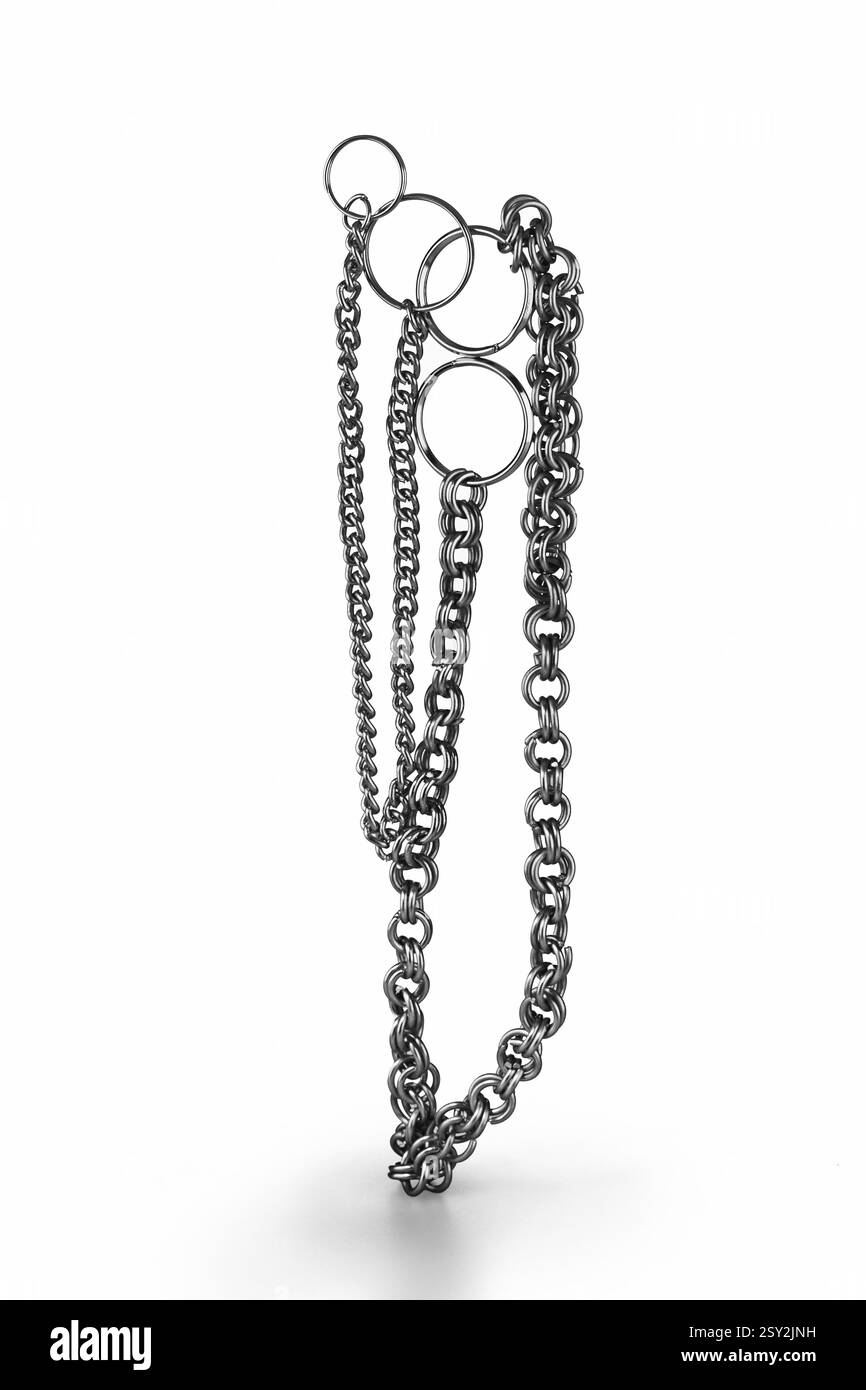 Metal ring chain key hi-res stock photography and images - Alamy