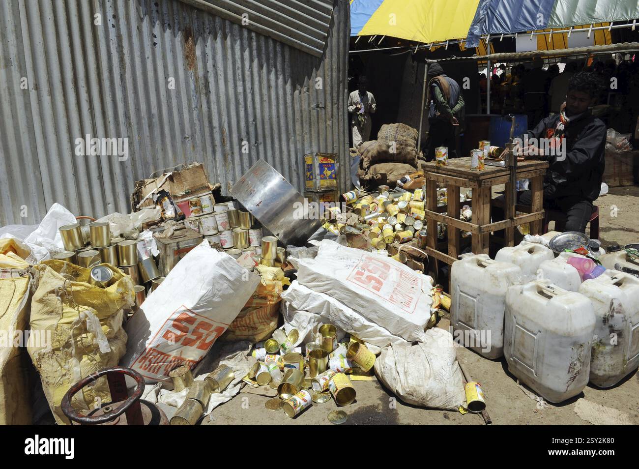Tins pabibal to panchtarni, amarnath yatra, Jammu Kashmir, India, Asia ...