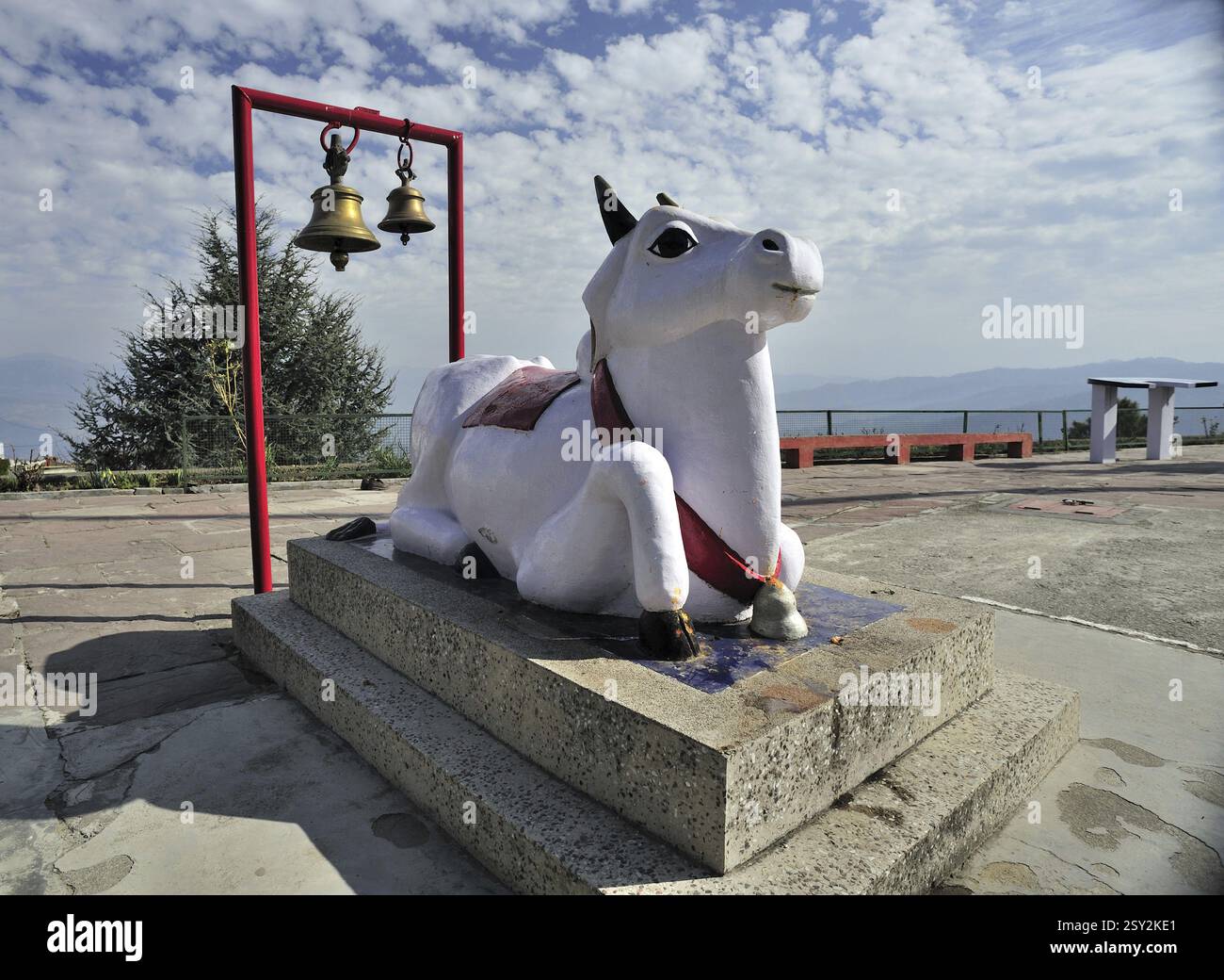 Statue of bull at chiliyanaula almoda uttarakhand India Asia Stock ...