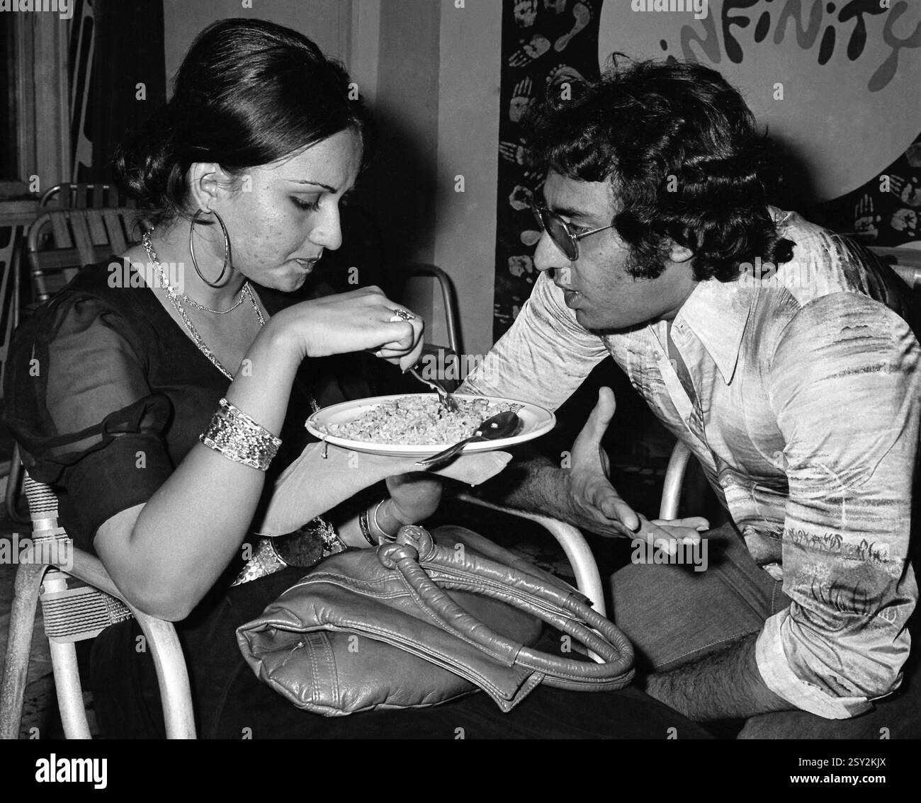 Indian, bollywood actors, ranjeet and reena roy, india, asia Stock ...