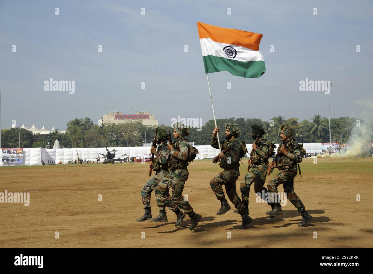 Indian army republic day celebration dadar mumbai Maharashtra india ...