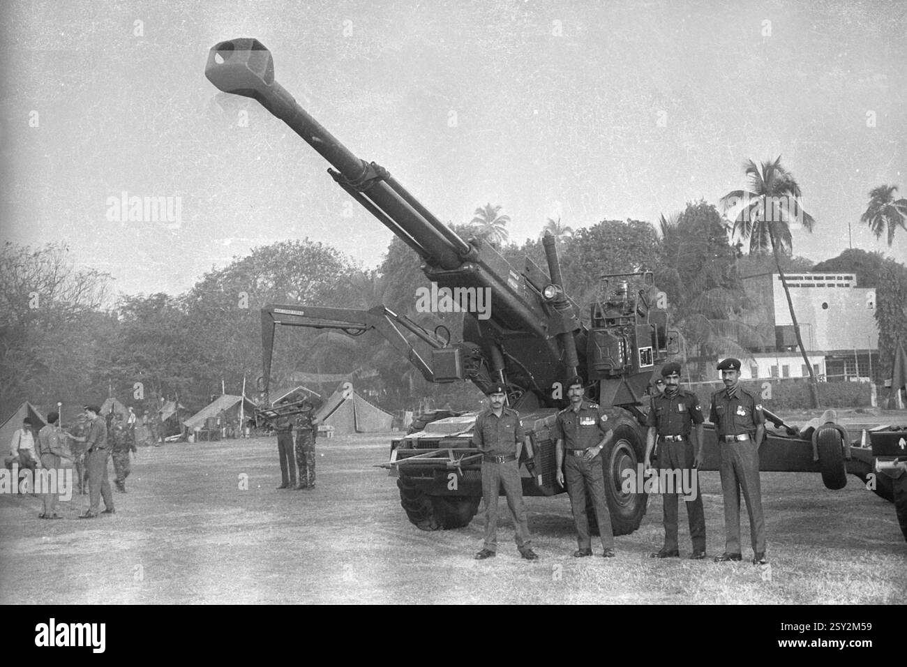 Bofors Gun at Shivaji park dadar Mumbai Maharashtra India Asia Stock ...