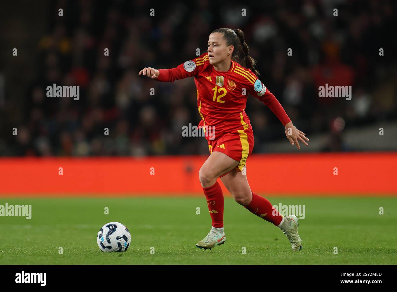 London England, February 26th 2025: Claudia Pina of Spain during the ...