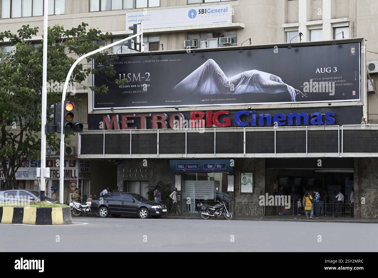 Metro cinemas hall theatre Mumbai Maharashtra India Asia July 2012 ...