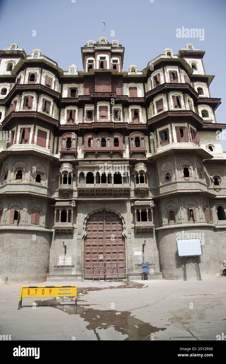 Indore rajwada western, madhya pradesh, india, asia Stock Photo - Alamy