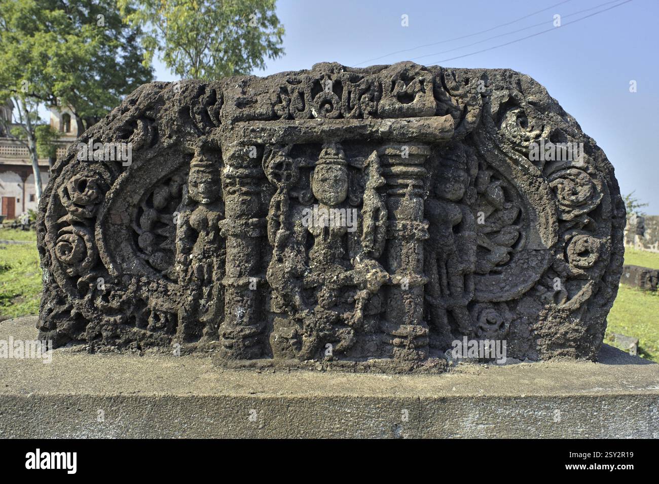 Sculpture, dhar fort, madhya pradesh, india, asia Stock Photo - Alamy