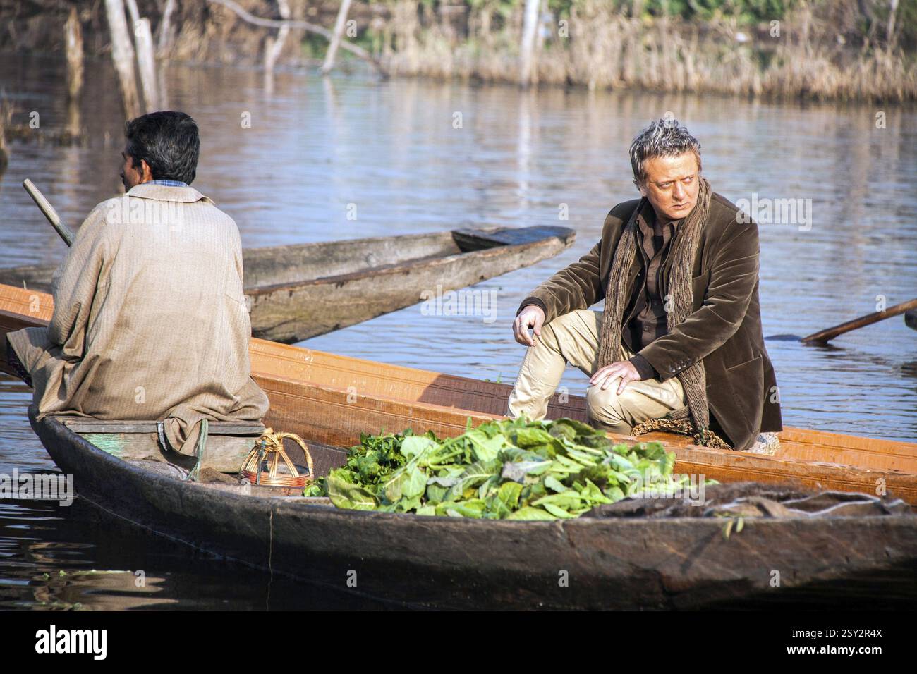 Fashion designer rohit bal in boat, delhi, india, asia Stock Photo - Alamy