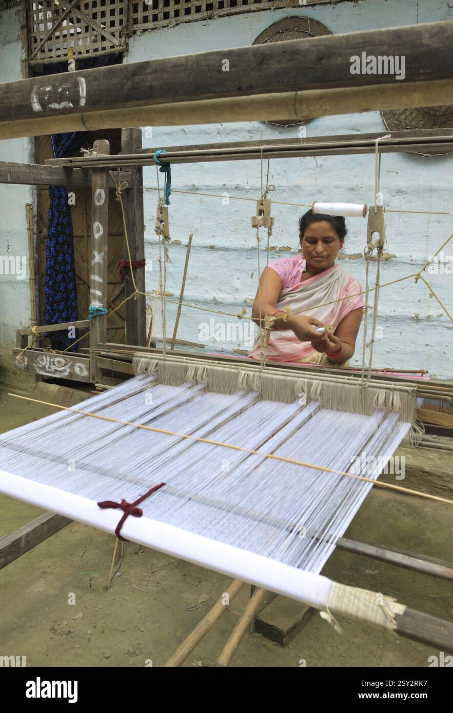 Handloom assam hi-res stock photography and images - Alamy