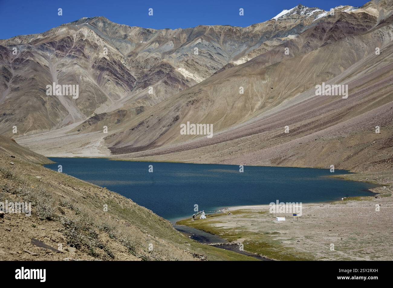 Chandratal lake, himachal pradesh, india, asia Stock Photo - Alamy
