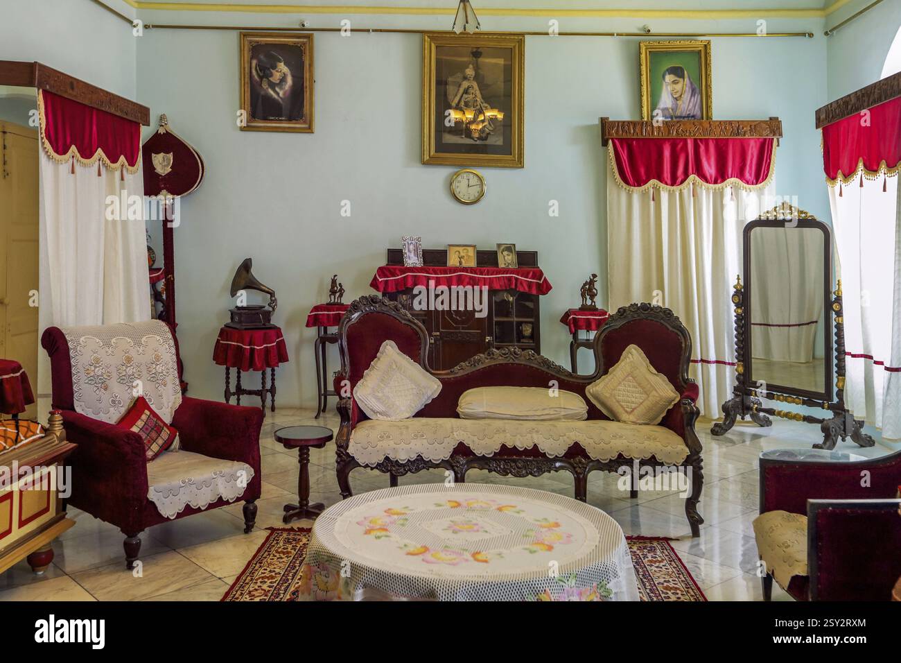 Interior of bastar palace at jagdalpur, bastar, chhattisgarh, india ...