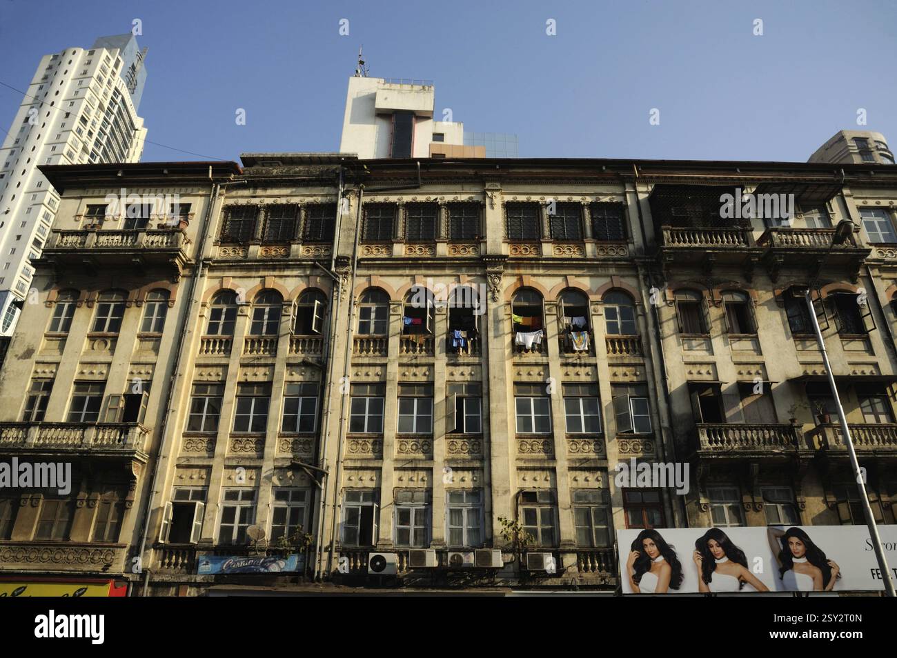 Pannalal terrace grant road, mumbai, maharashtra, India, Asia Stock ...