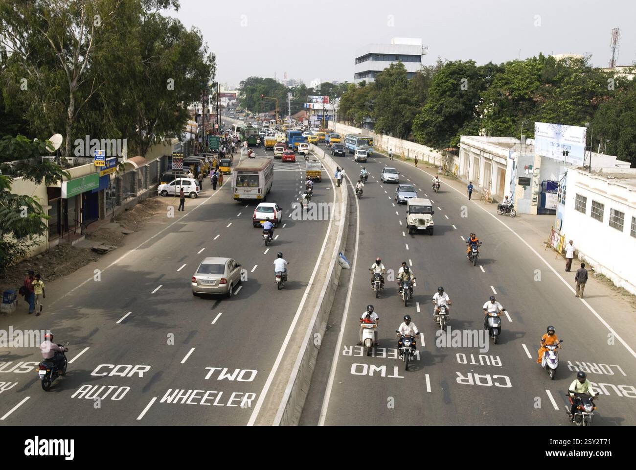 Avinashi road, national highway 47, Coimbatore, Tamil Nadu, India, Asia ...