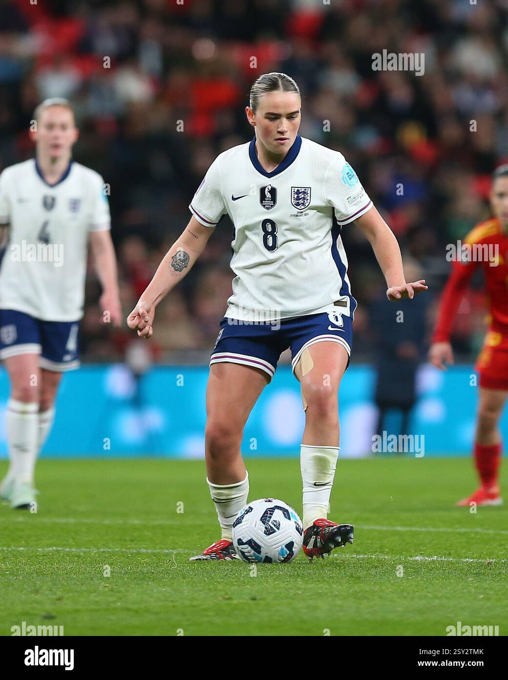 North London, United Kingdom. 26 February, 2025. Grace Clinton of ...