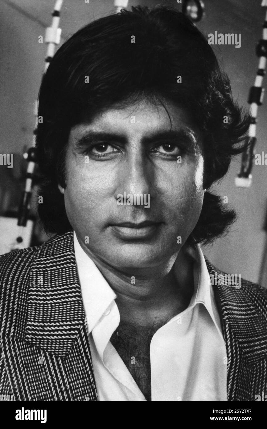 Indian bollywood actors, Amitabh Bachchan, India, Asia Stock Photo - Alamy
