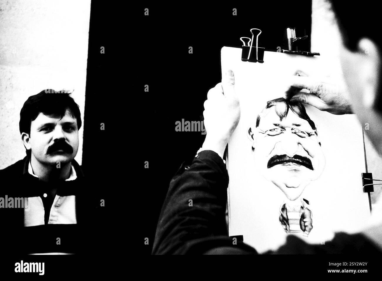 Mens artist Black and White Stock Photos & Images - Alamy