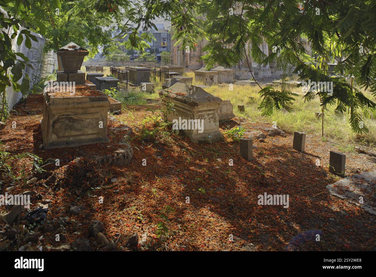 English cemetery, surat, gujarat, india, asia Stock Photo - Alamy