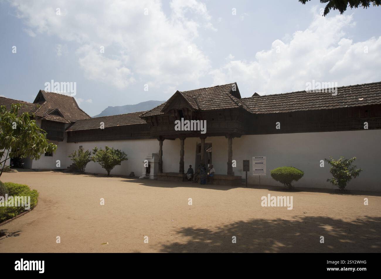 Padmanabhapuram Palace at kerala India Stock Photo - Alamy