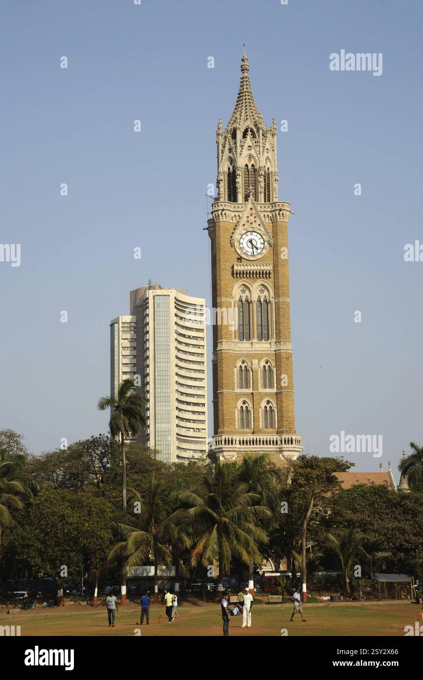 Rajabai clock tower, mumbai, maharashtra, India, Asia Stock Photo - Alamy