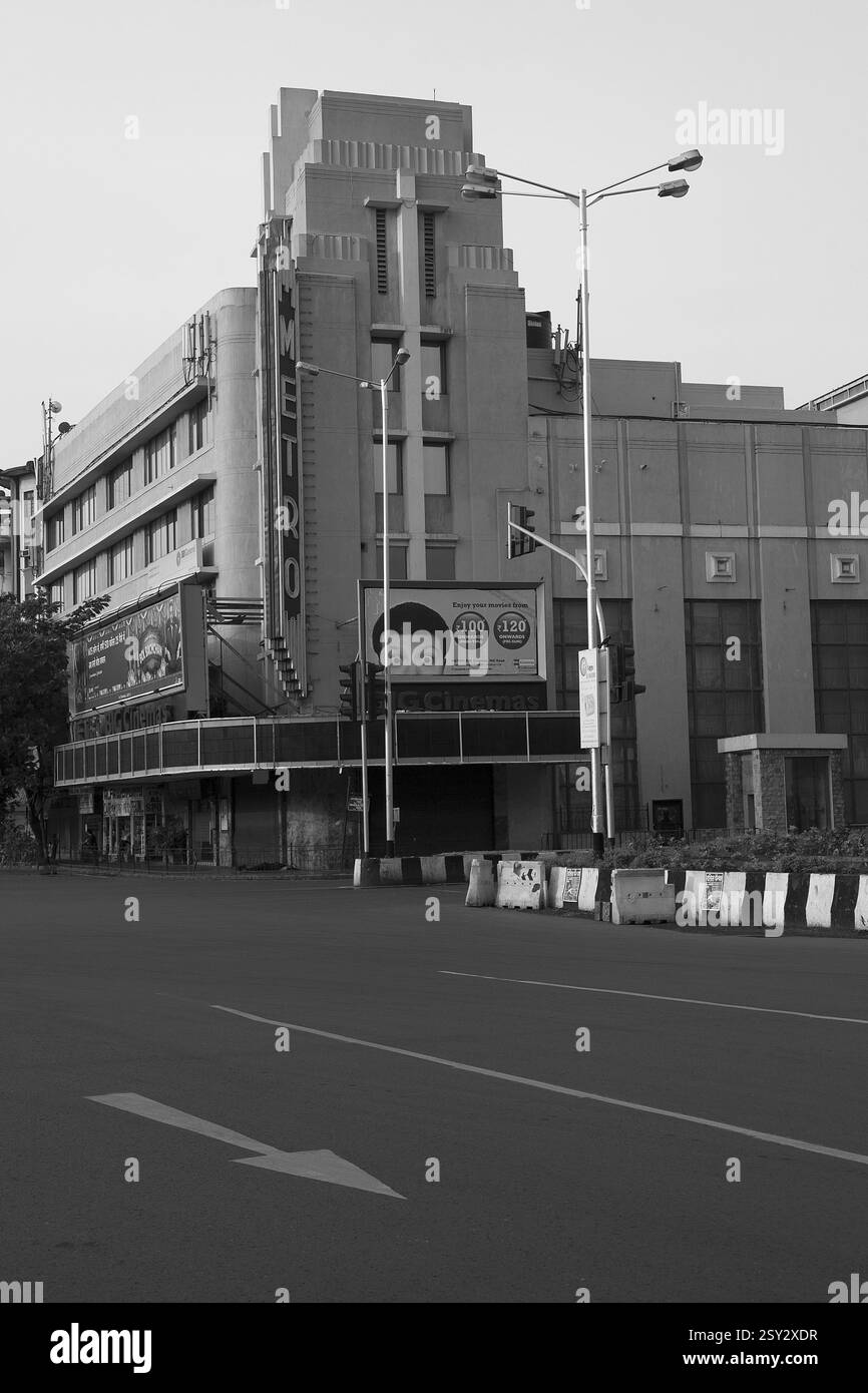 India mumbai maharashtra interior Black and White Stock Photos & Images ...