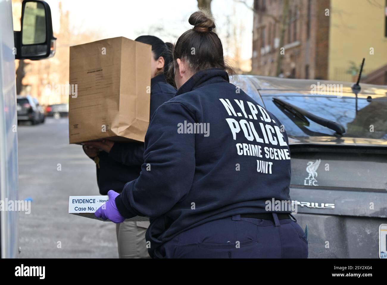 Crown Heights, Brooklyn, Newyork, Deer. 26th Feb, 2025. (new) nypd ...