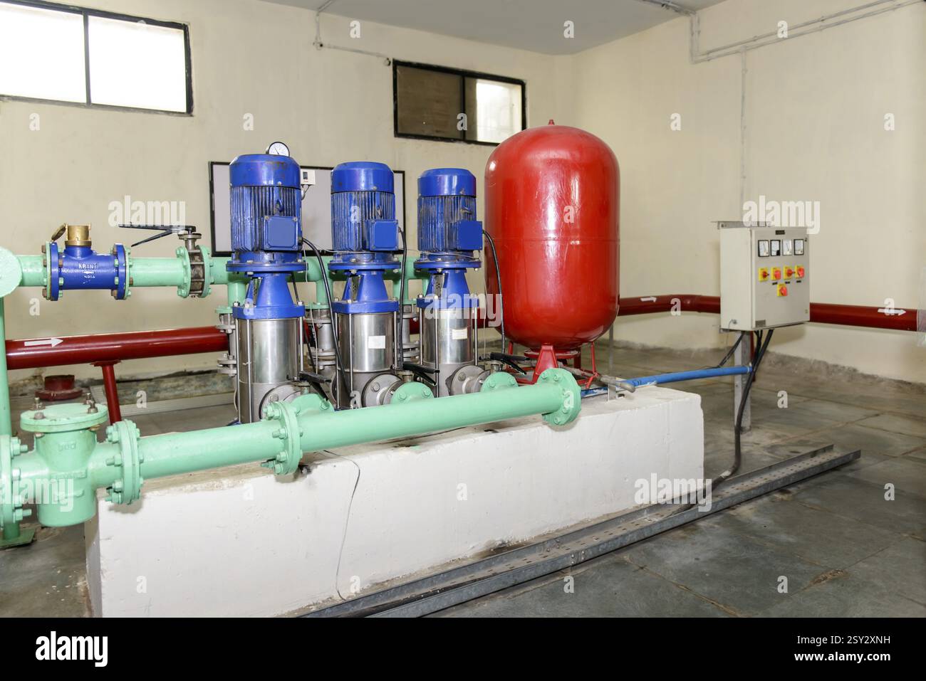 Water pump room, india, asia Stock Photo - Alamy