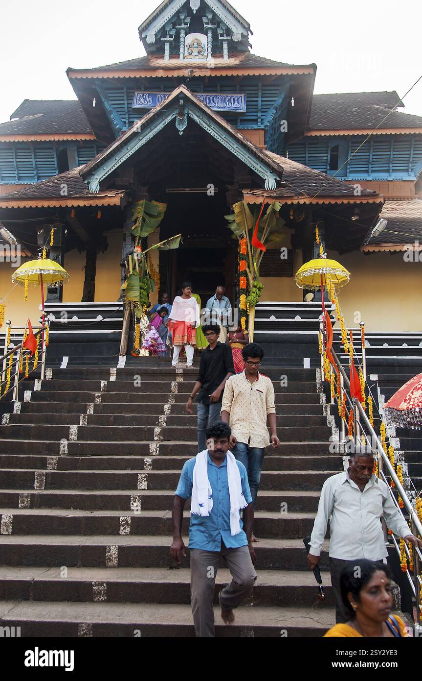 Aranmula parthasarathy temple, kerala, india, asia Stock Photo - Alamy