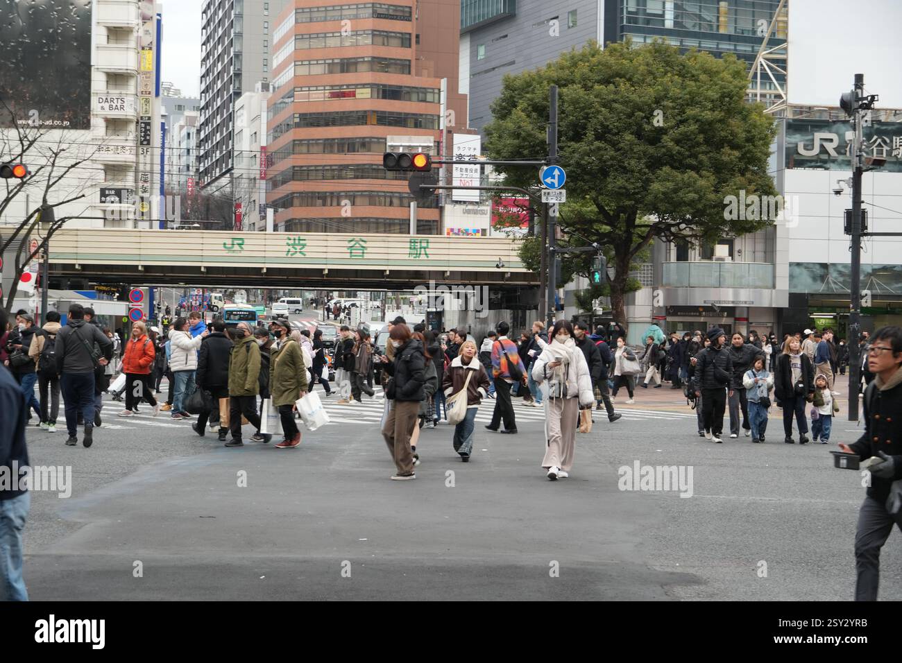 Famous Shibuya Crossing, Tokyo, Japan Stock Photo - Alamy