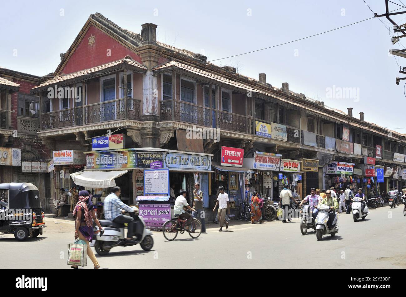 Morbi market in gujarat India Asia Stock Photo - Alamy