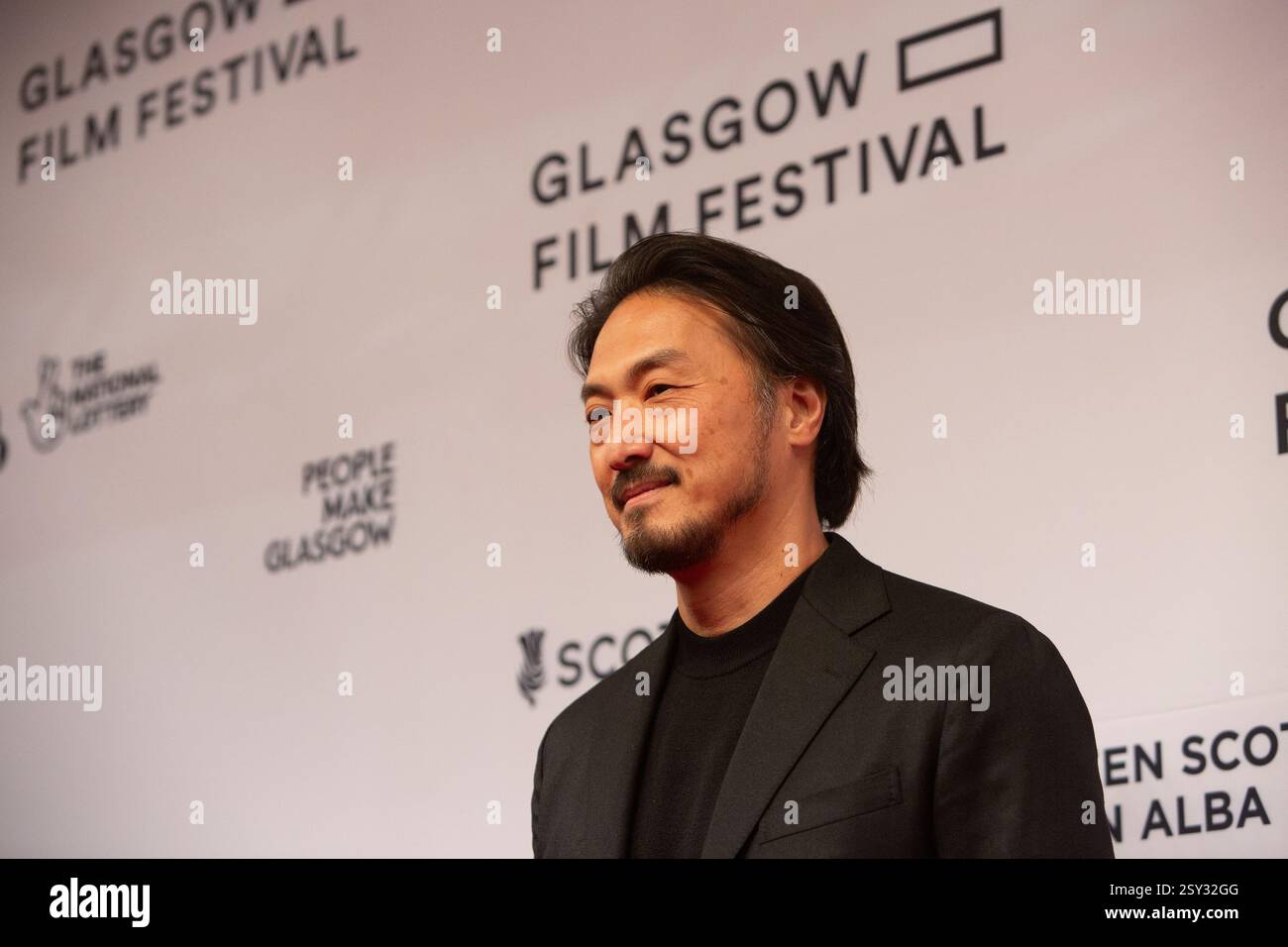 Glasgow, UK. 26th Feb, 2025. Takehiro Hira, Opening night gala of the Glasgow Film Festival on ...