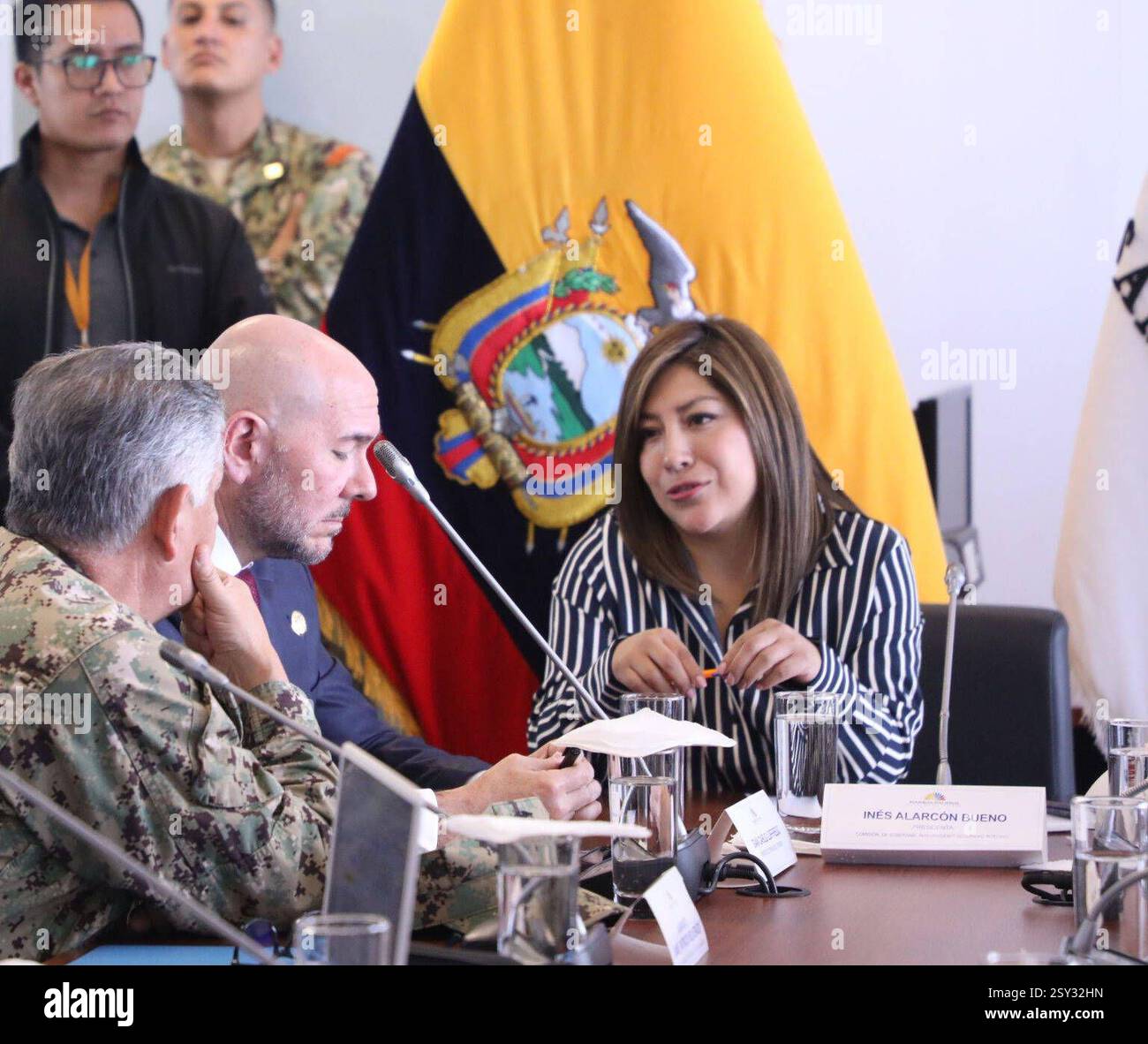 SECURITY COMMITTEE MIN DEFENSE Quito, Wednesday, February 26, 2025 Session of the Sovereignty ...