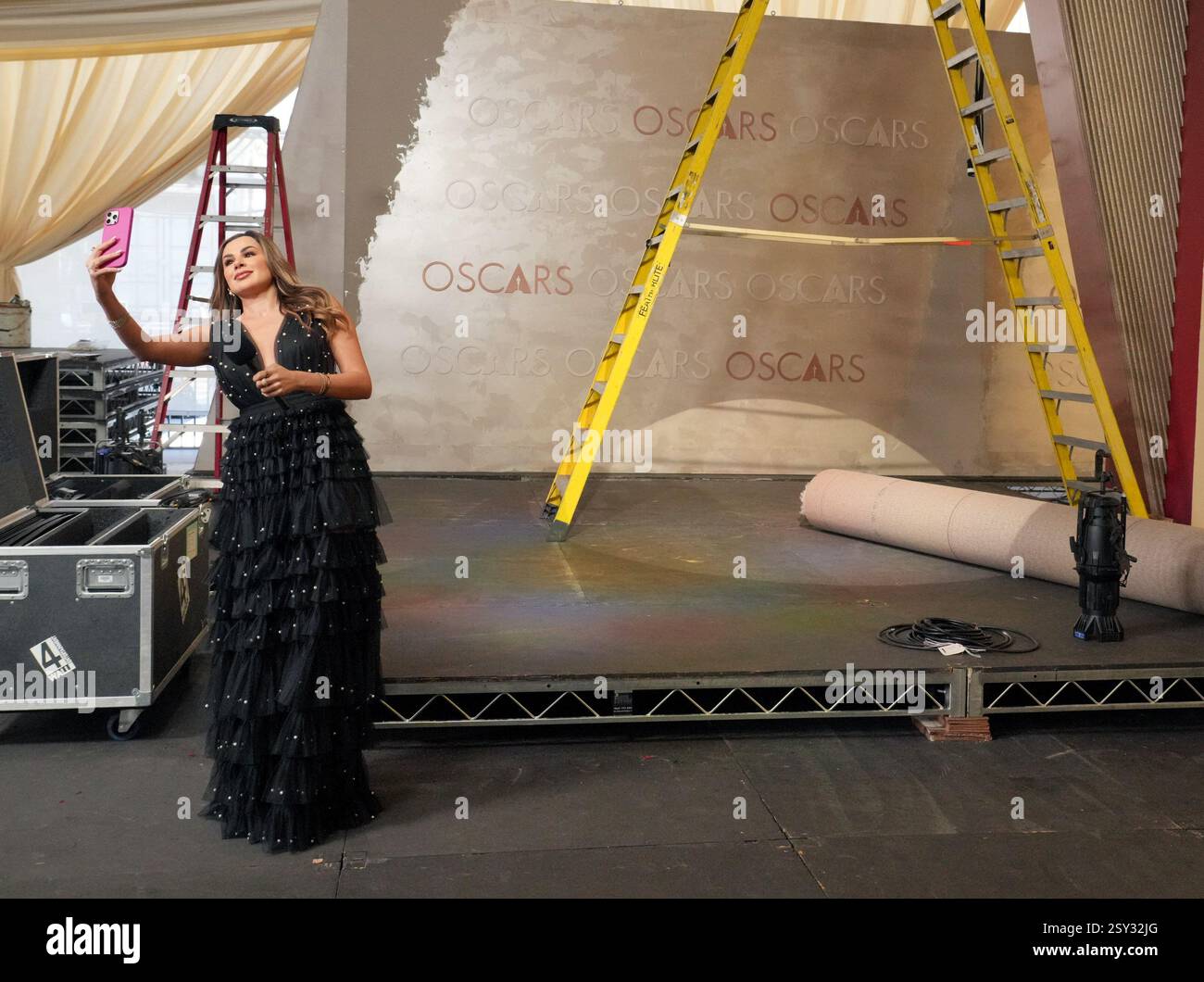 Paola Tanguma at The 97th Oscars Red Carpet Roll Out held at the Dolby ...