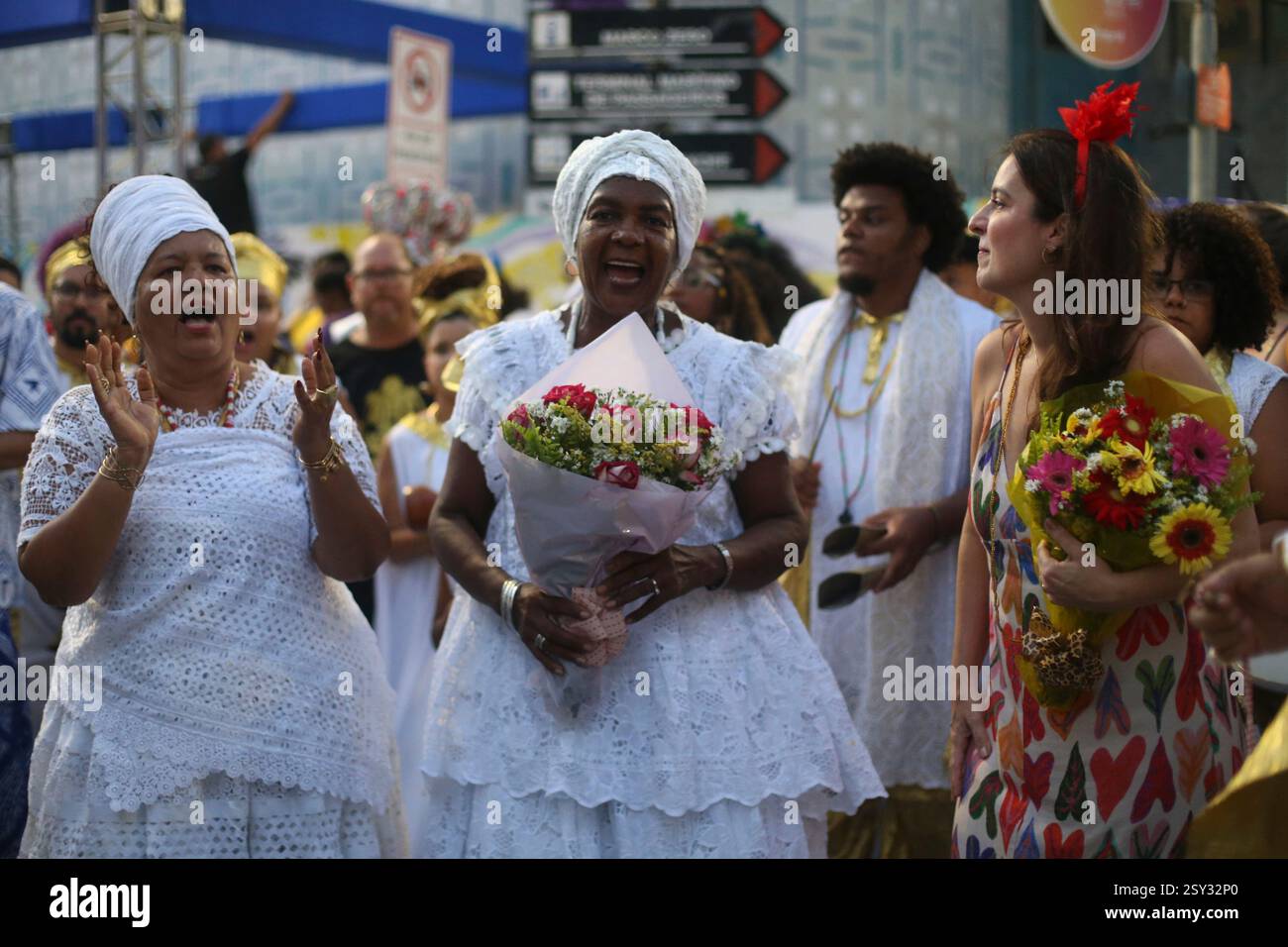 PE - RECIFE - 02/26/2025 - RECIFE CARNIVAL, WASHING OF MARCO ZERO ...