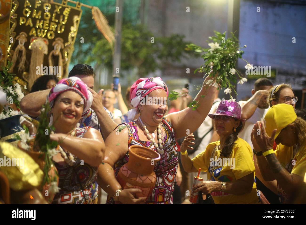 PE - RECIFE - 02/26/2025 - RECIFE CARNIVAL, WASHING OF MARCO ZERO ...