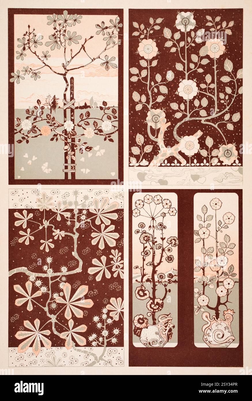 Japanese pattern print floral hi-res stock photography and images - Alamy