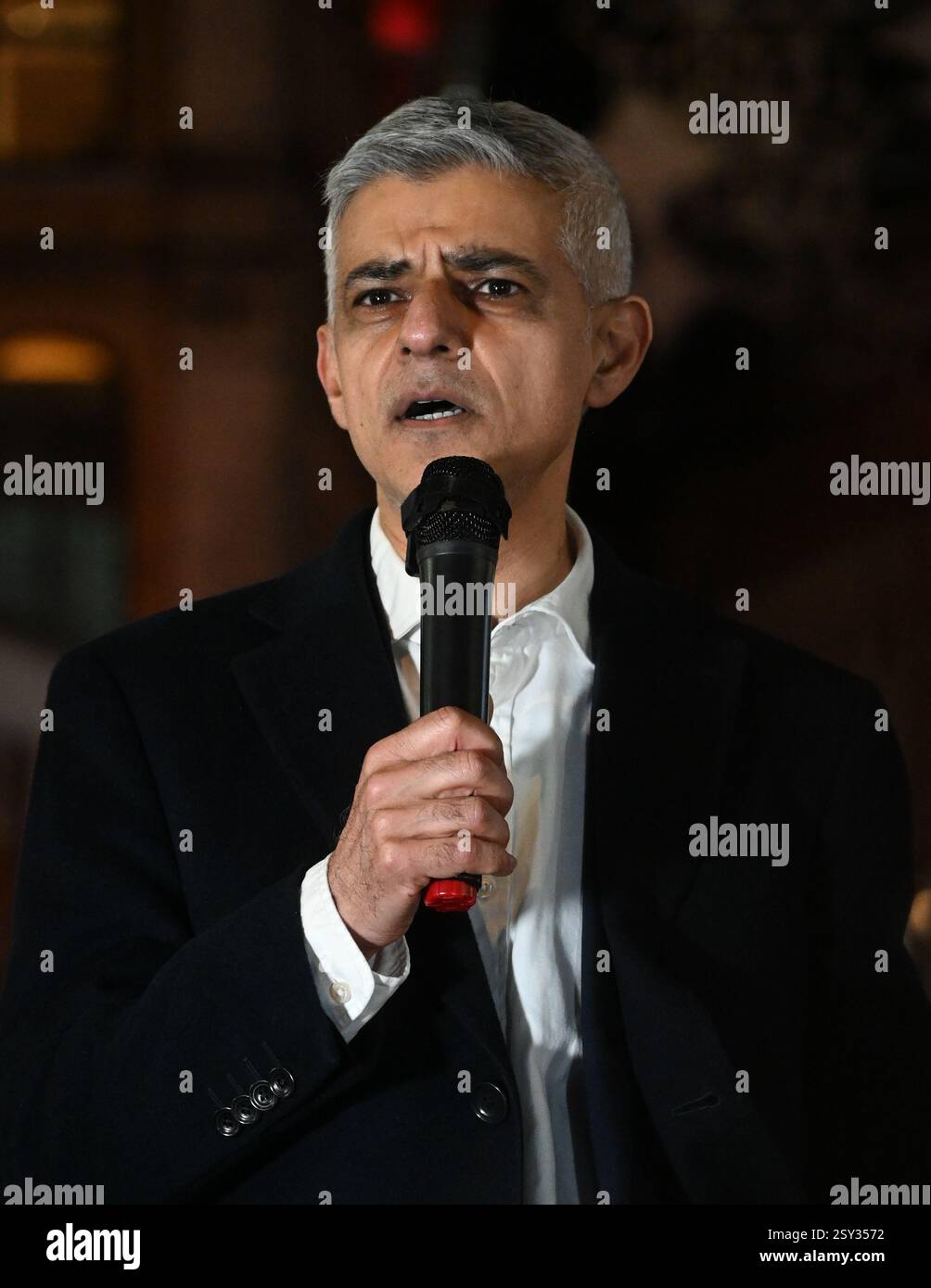 LONDON, UK. 26th Feb, 2025. Speaker Sadiq Khan at The Mayor of London ...