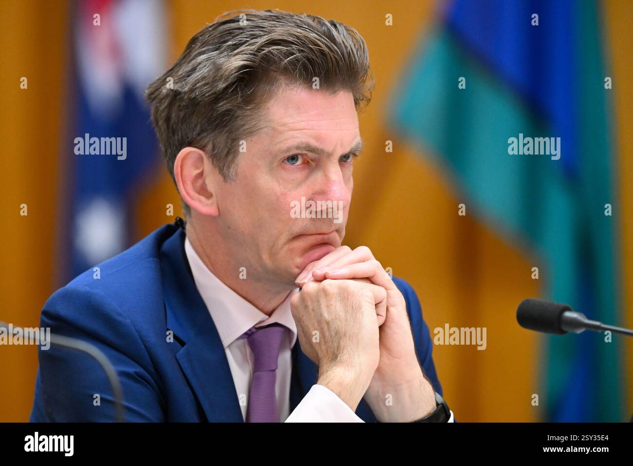Canberra, Australia. 27th Feb, 2025. Deputy Governor of the Reserve ...