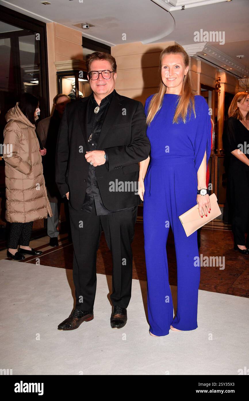 Francis Fulton-Smith und Magdalena Brzeska bei der Gala zur Verleihung ...