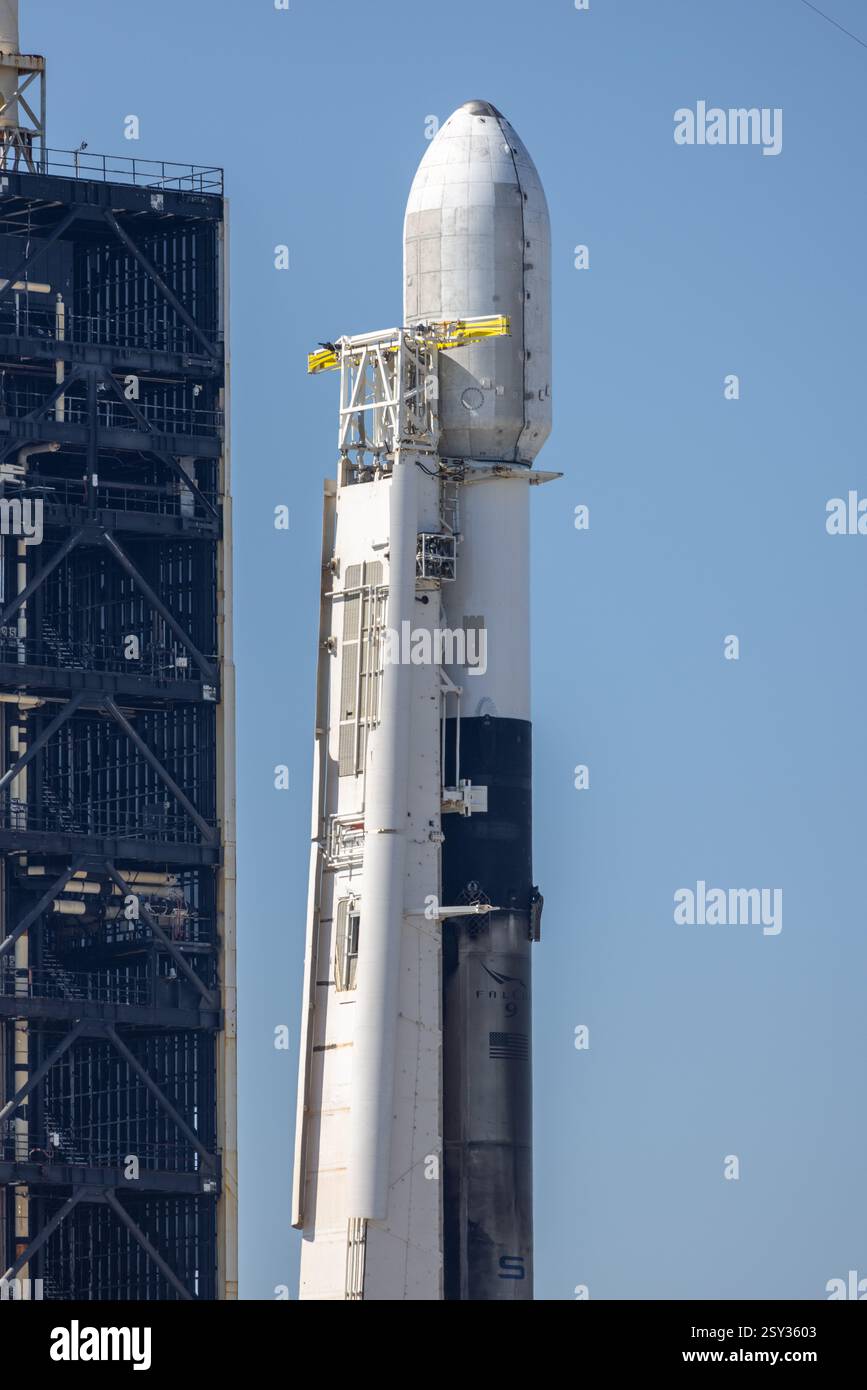 During remote camera setup pad photos of NASA SpaceX IM-2 Intuitive Machine moon lander mission ...