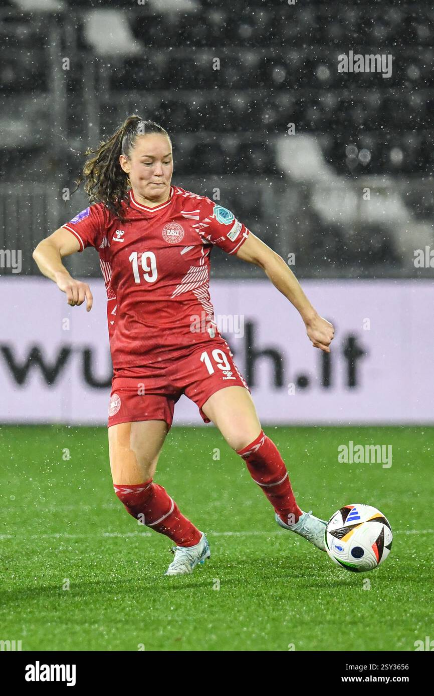La Spezia, Italy. 25th Feb, 2025. Janni Thomsen (Denmark) during Italy ...