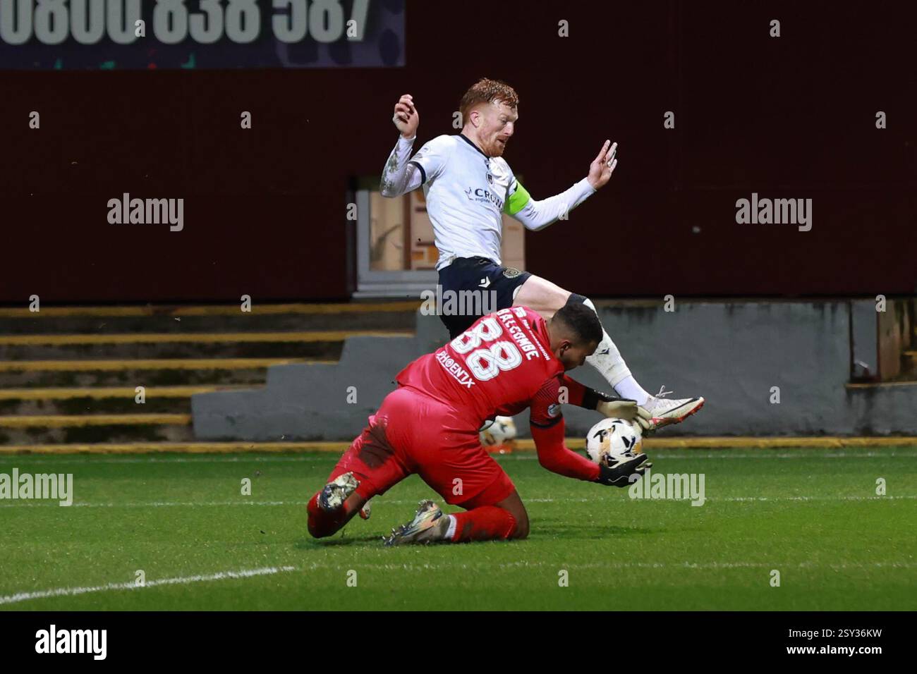 26th February 2025; Fir Park, Motherwell, Scotland; Scottish ...