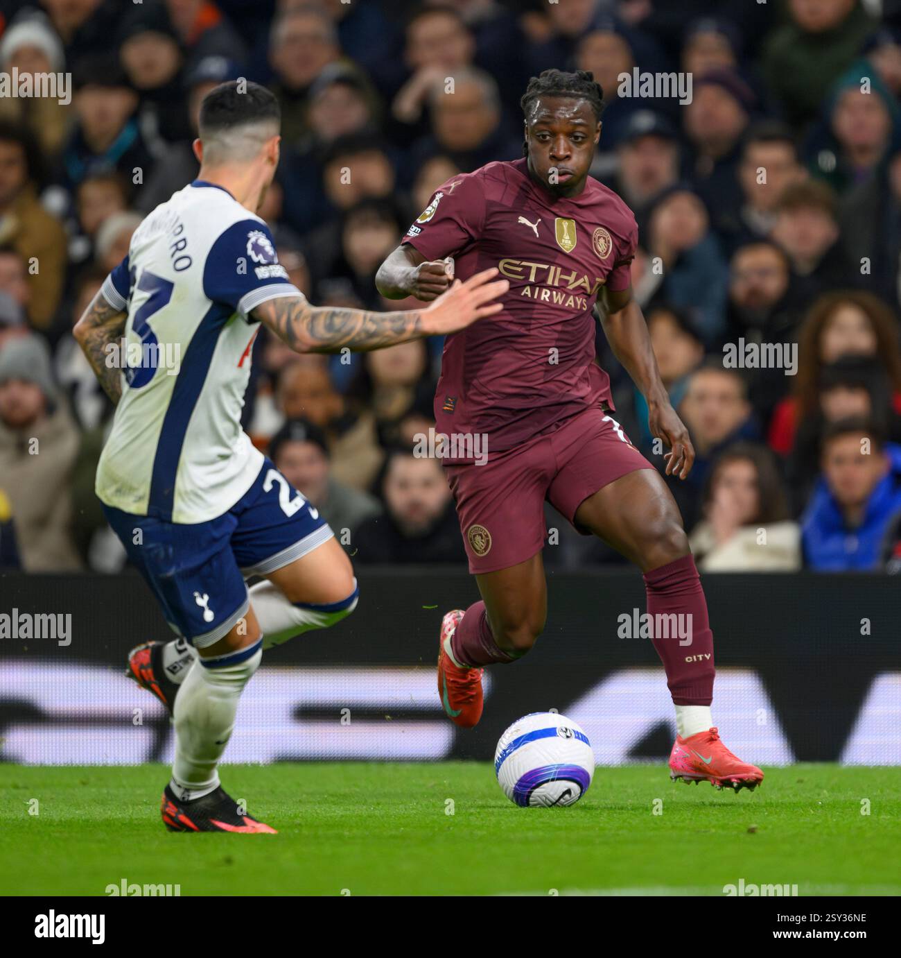 London, UK. 26th Feb, 2025. Tottenham Hotspur Stadium London, England ...