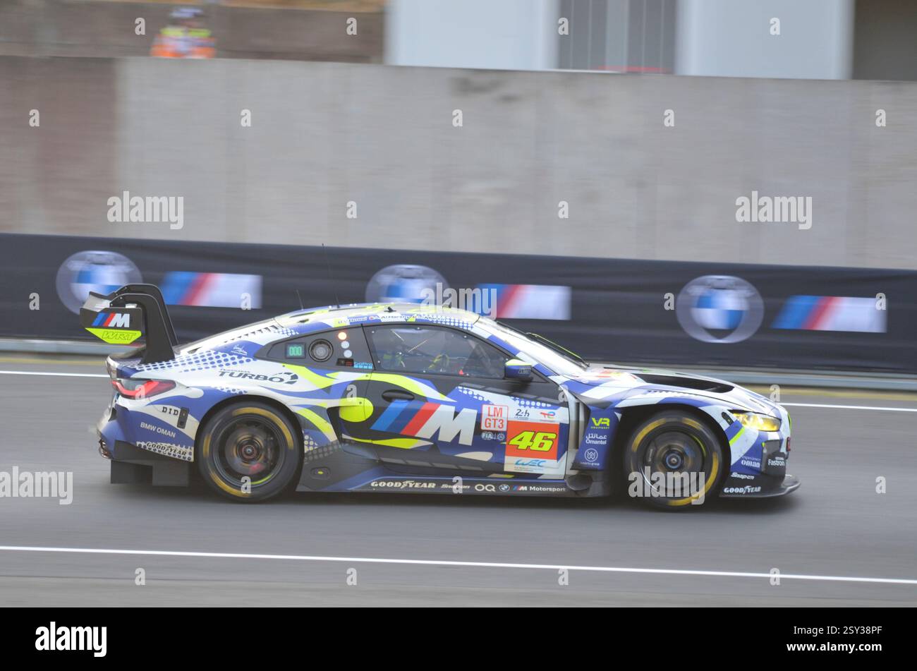 Team WRT entered BMW M4 GT3 of Ahmad Al Harthy, Maxime Martin ...