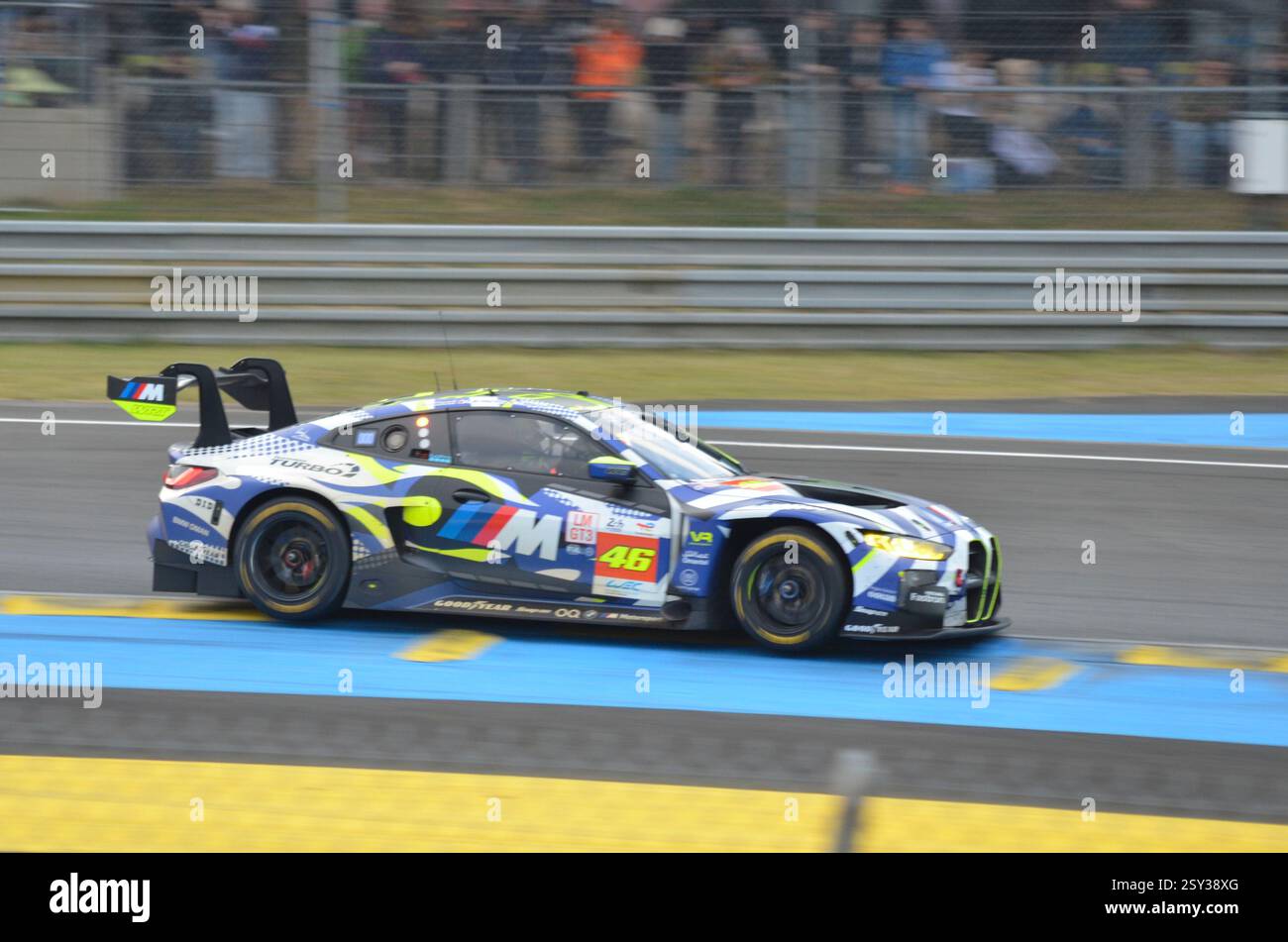 Team WRT entered BMW M4 GT3 of Ahmad Al Harthy, Maxime Martin ...