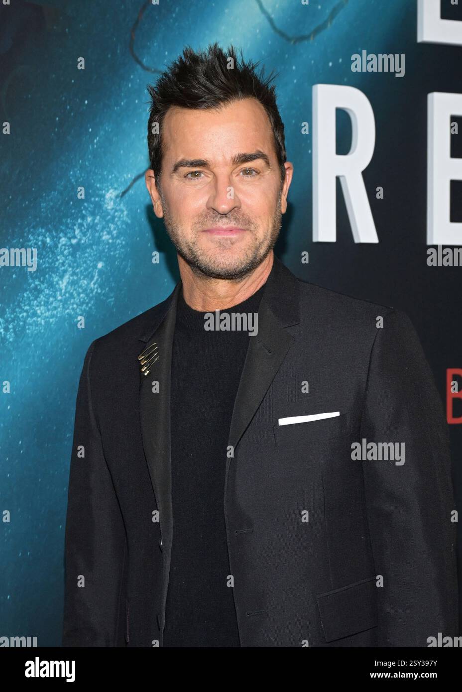 Photo by: NDZ/STAR MAX/IPx 2025 2/25/25 Justin Theroux at the New York premiere of 'Last Breath ...