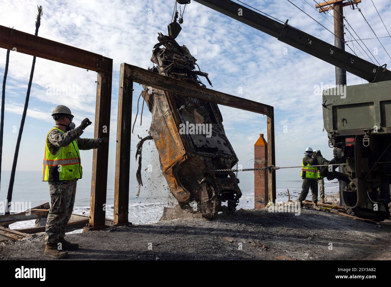 U.S. Marine Corps Cpl. Cameron Bettencourt, an automotive maintenance ...