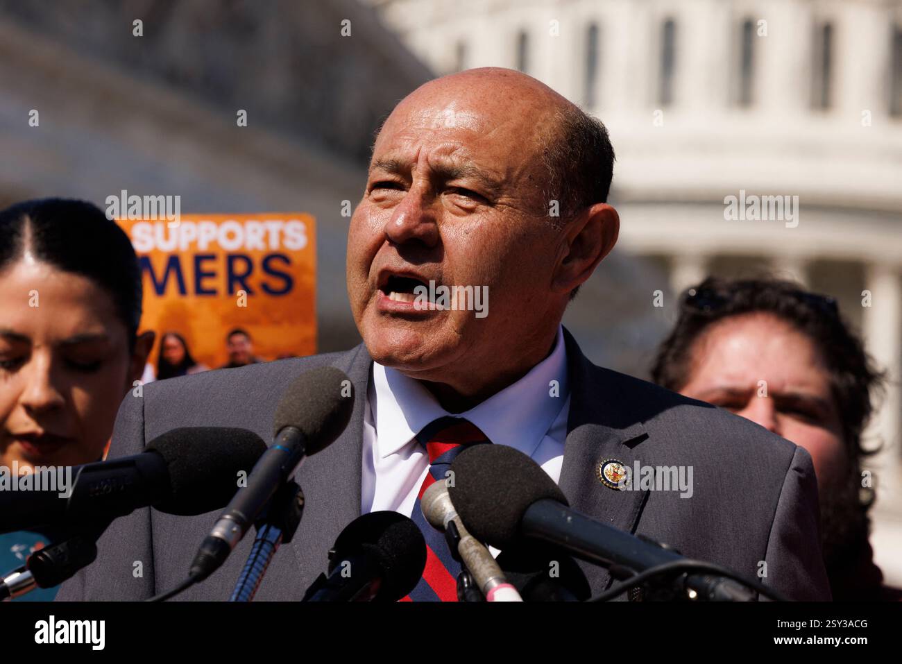 United States Representative Lou Correa (Democrat of California) is ...