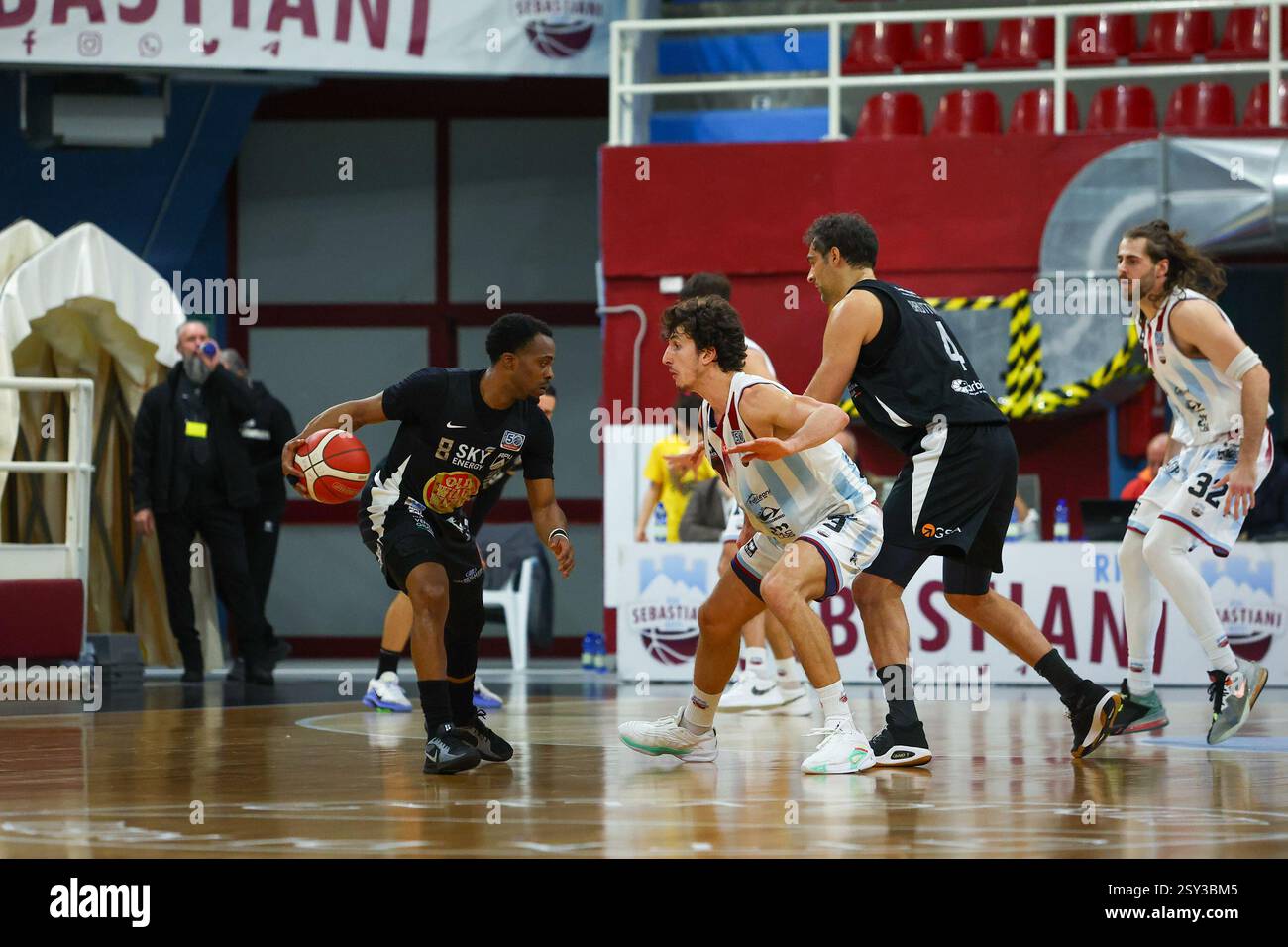 Rieti, Italy. 26th Feb, 2025. Anthony Hickey - Apu Old Wild West Udine ...