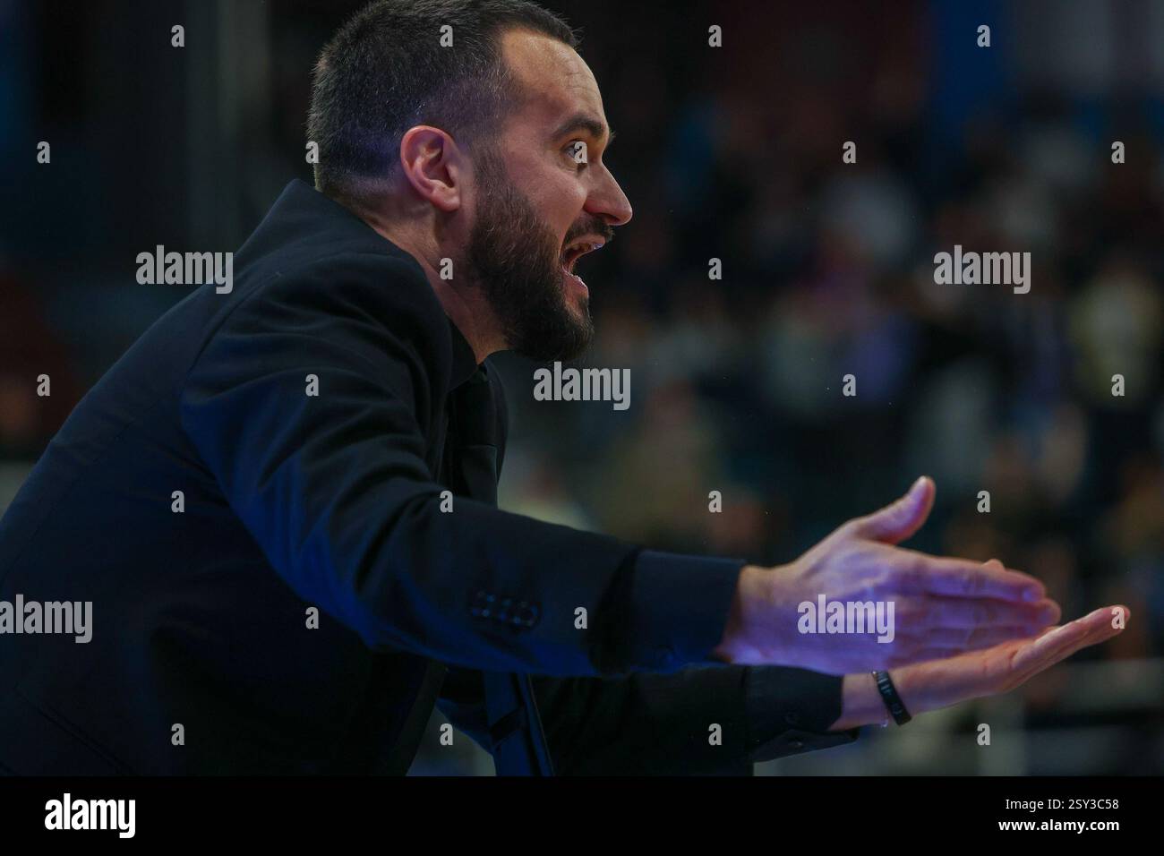 Rieti, Italy. 26th Feb, 2025. 2/26/2025 - during Real Sebastiani Rieti ...